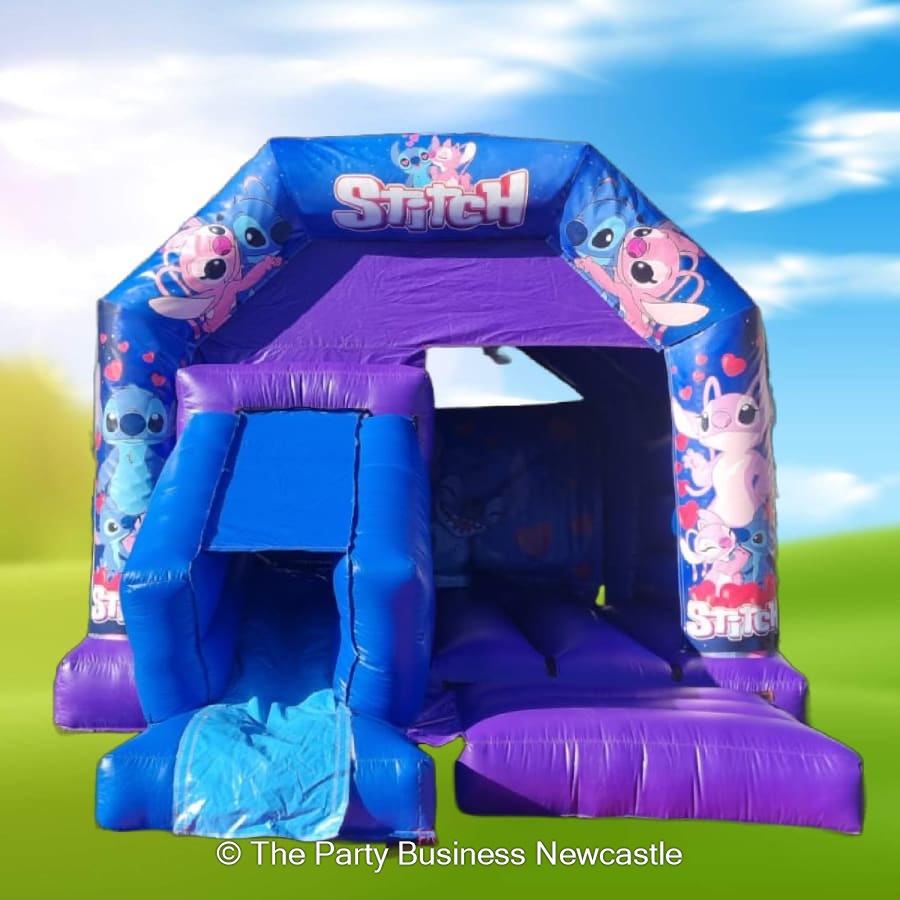 Stitch & Angel Bouncy Castle Hire | Stitch Bouncy Castle Hire