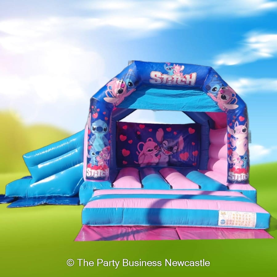 Stitch & Angel Bouncy Castle Hire | Stitch Bouncy Castle Hire
